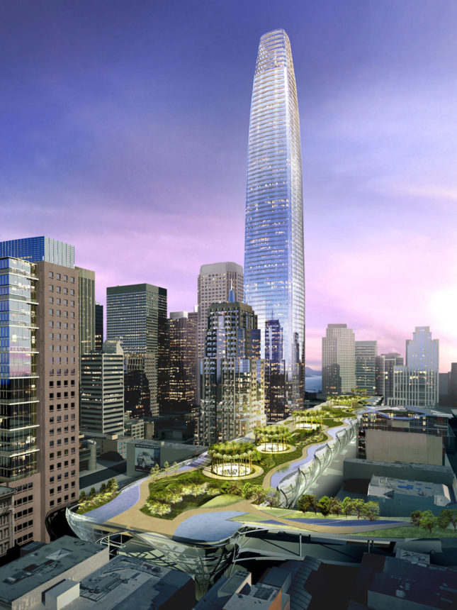 Salesforce Tower Rendering | the Front Steps | San Francisco & Marin ...